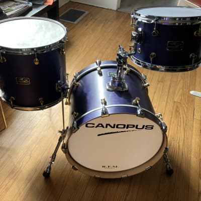 Canopus RFM 2025 - Purple Oil Bop Jazz Kit 12 14 18! You also | Reverb