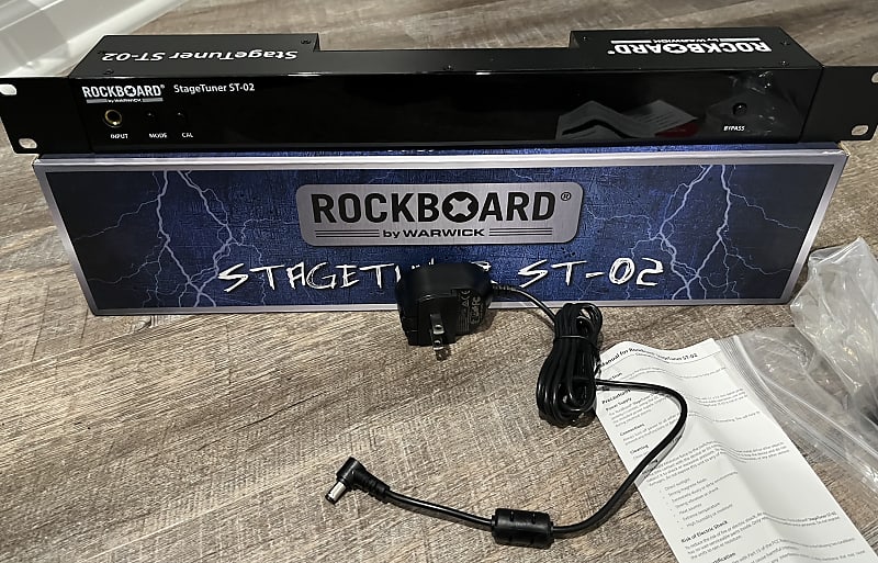Warwick Rockboard Stage Tuner ST-02 Rack Rackmount Tuner | Reverb