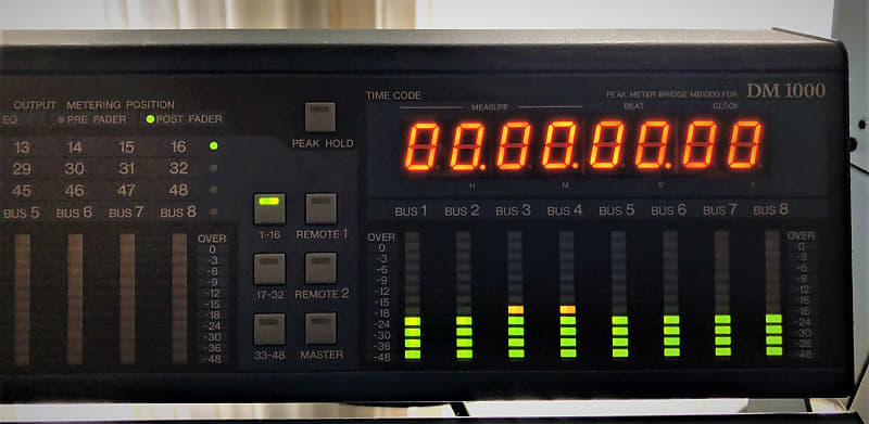 Yamaha MB1000 Meter Bridge for DM1000 DM 1000 V2 VCM DM | Reverb