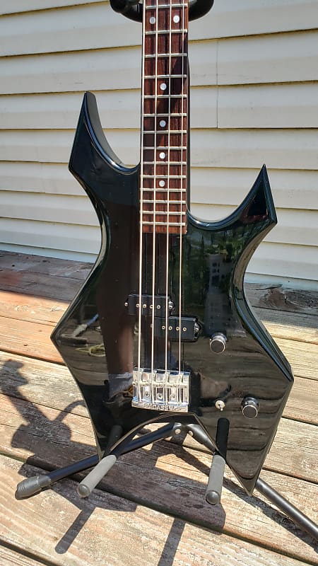1985 B.C. Rich Neck Through Warlock Bass MIJ Custom Order | Reverb