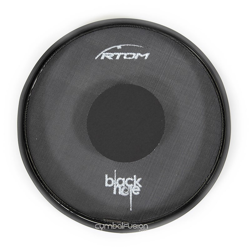 RTOM Black Hole 10" Snap-On Mesh Practice Pad | Reverb