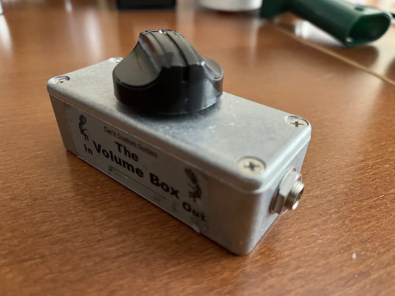 Carl's Custom Volume Box Guitar Amp Effect Loop Smooth Audio | Reverb