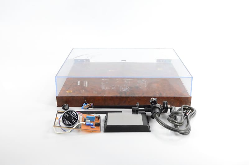 Audiowood El Blocko Turntable Plinth w/ Rega RB303 Tonearm | Reverb