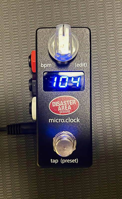 Disaster Area Designs micro.clock 2020 - Black | Reverb