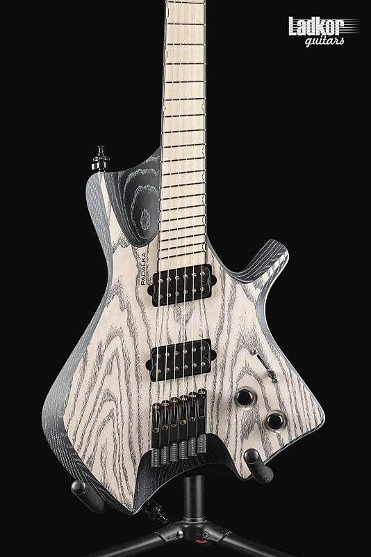 2021 Padalka Pluto SC 6 Headless Fanned Fret Multi Scale | Reverb