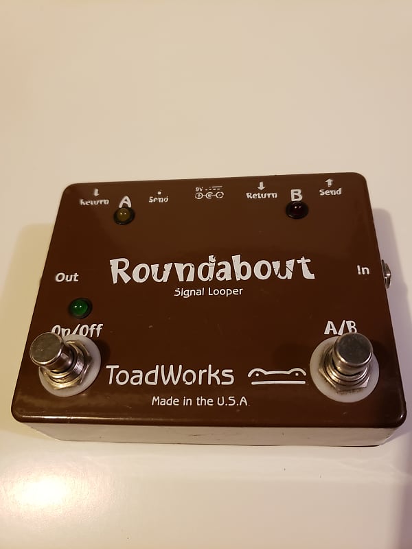 ToadWorks Roundabout Signal Looper 2000s Brown | Reverb