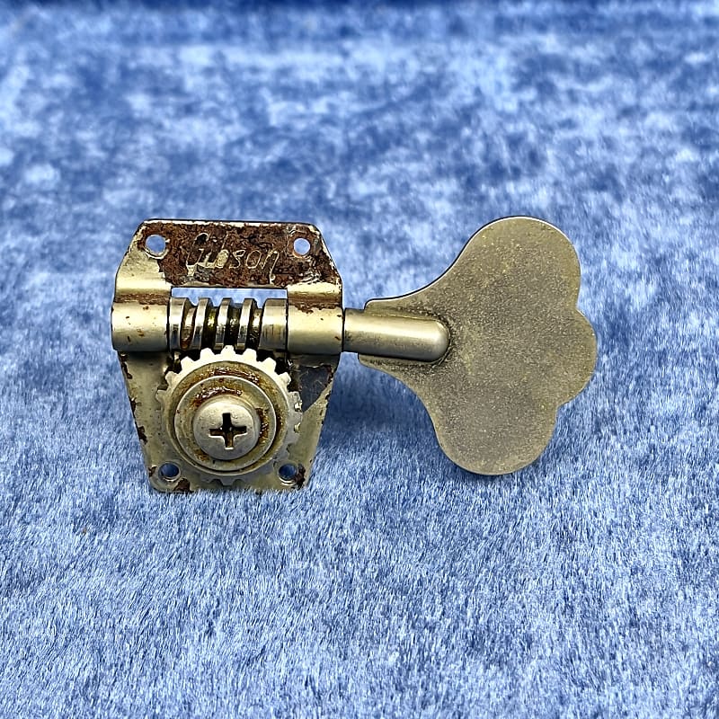 Vintage 1970's Gibson Bass Guitar Tuner Ripper, G3, Grabber | Reverb
