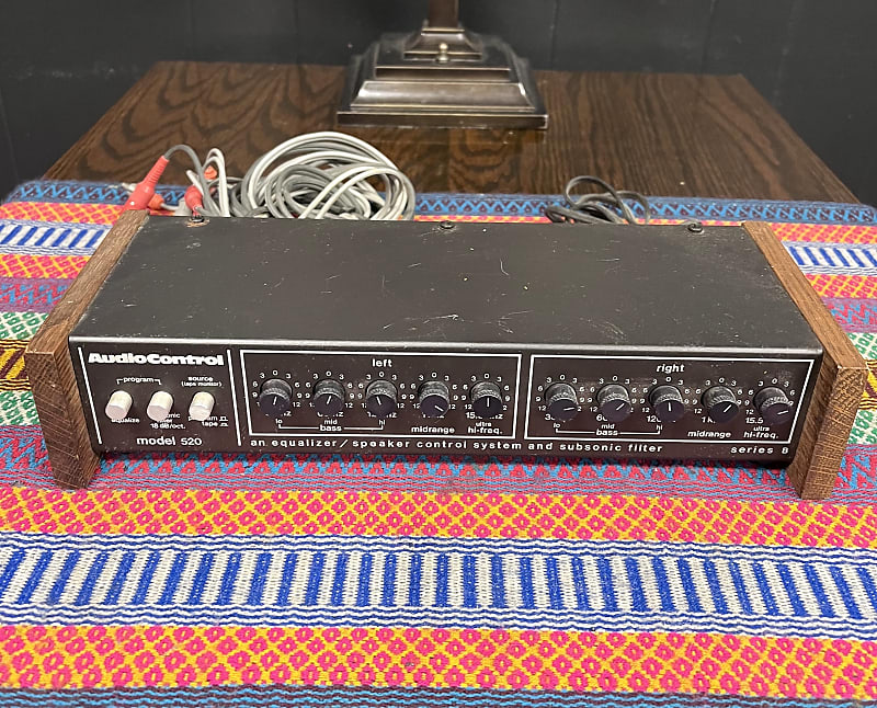 Audio Control Model 520 Series B EQ & Speaker Control System | Reverb