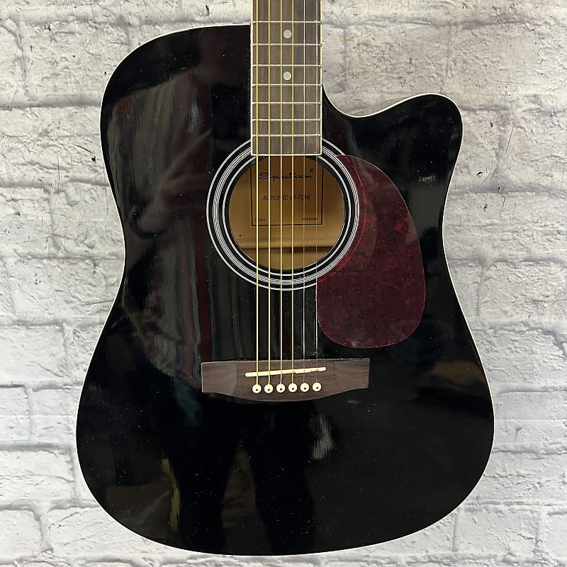 Spectrum Dreadnaught Cutaway Acoustic Guitar | Reverb