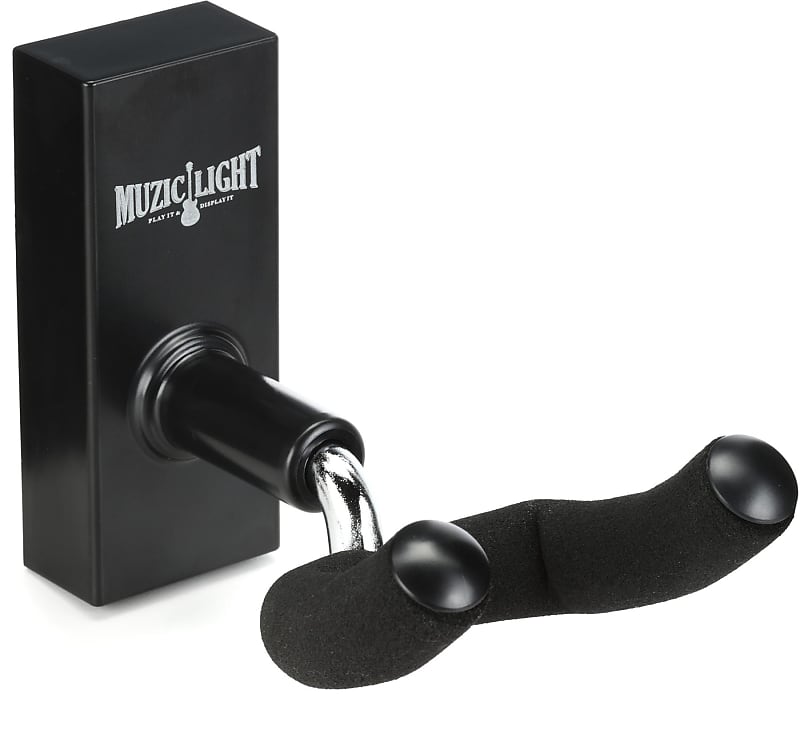 MuzicLight MZB101 Guitar Wall Hanger - Red (MZR101d2) | Reverb