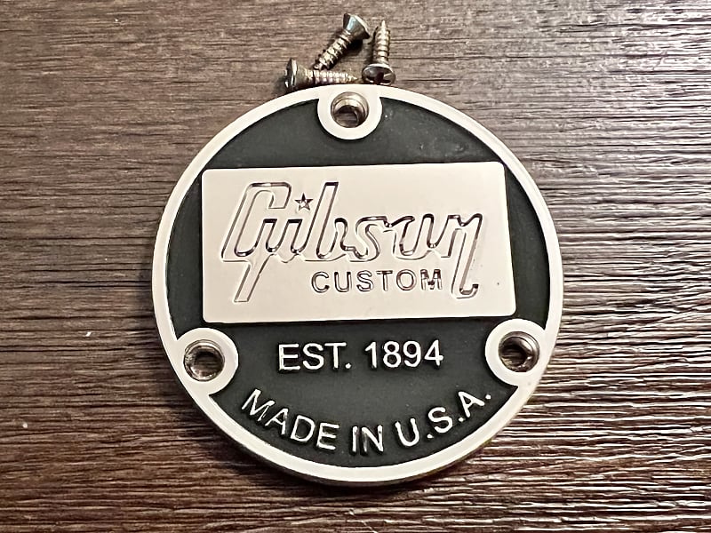 Gibson Custom Shop Badge Les Paul Historic Reissue R5 R6 R7 | Reverb