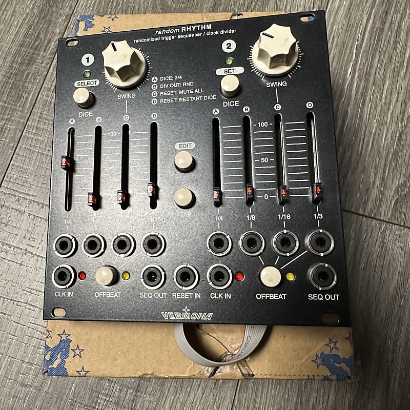 Vermona Random Rhytm - Black | Reverb