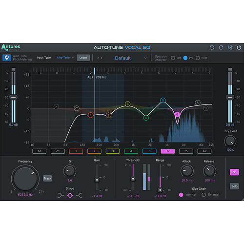 Antares Audio Technologies Auto-Tune Vocal EQ Plug-In | Reverb