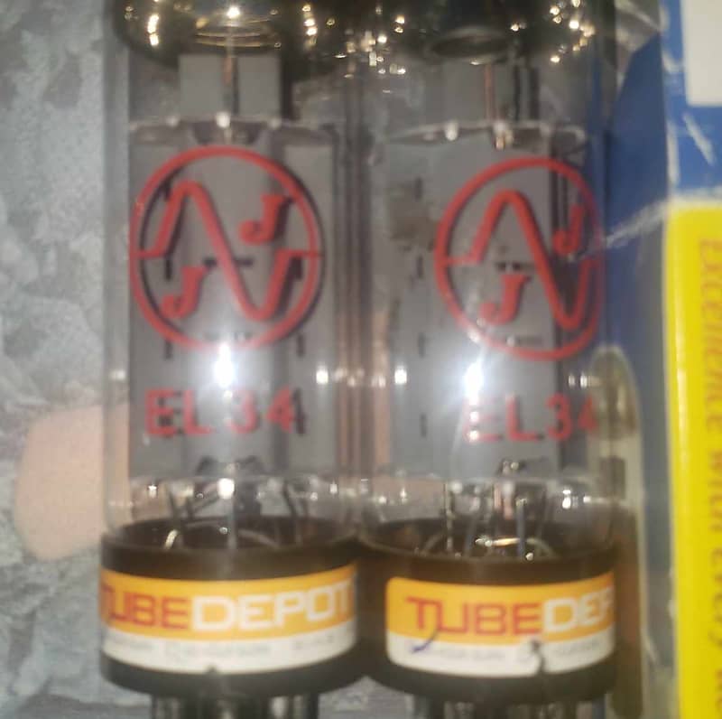 JJ Electronic EL34 matched pair | Reverb