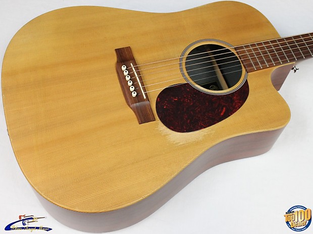 2006 Martin DCX1E Dreadnought Acoustic-Electric Guitar w/ | Reverb