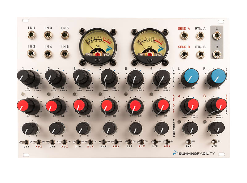 Audio Gear Obsession SUMMINGFACILITY Stereo Mixer (Silver) | Reverb UK