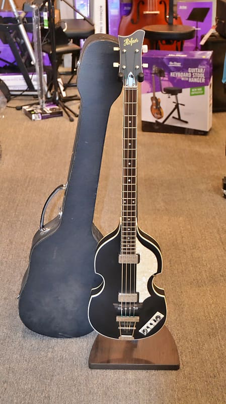 Hoffner Bass HCT 500/1 2013 - black with case | Reverb