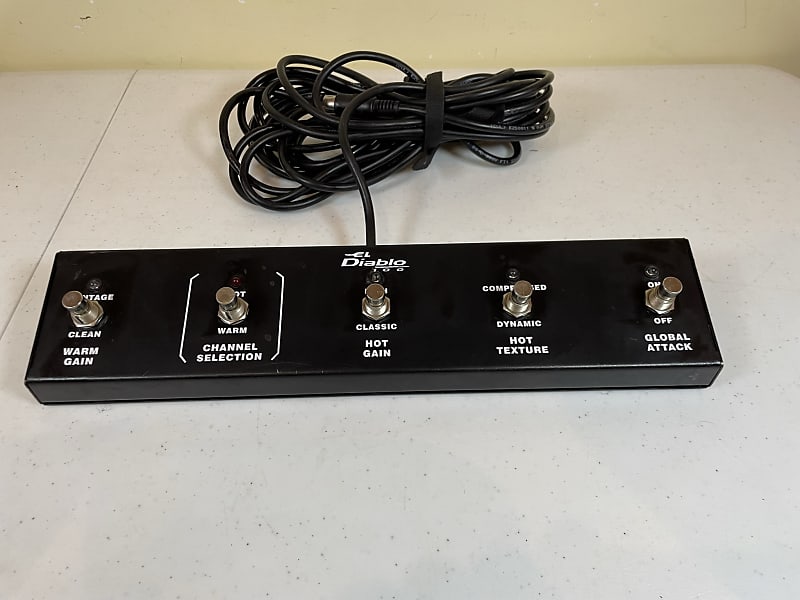 Genz Benz Diablo 100 footswitch | Reverb