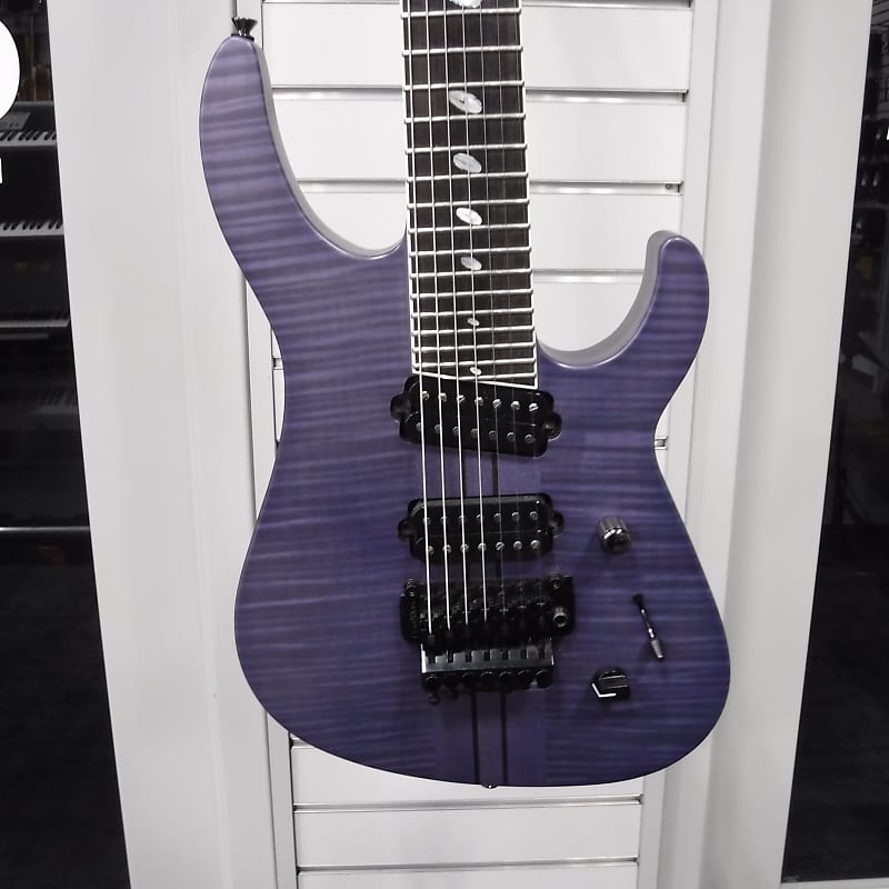 Caparison TAT Special 7 FM Electric Guitar Trans. Black Berry | Reverb