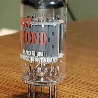 Vintage 1965 Mullard ECC83 Preamp Tube 12AX7 Valve Blackburn | Reverb