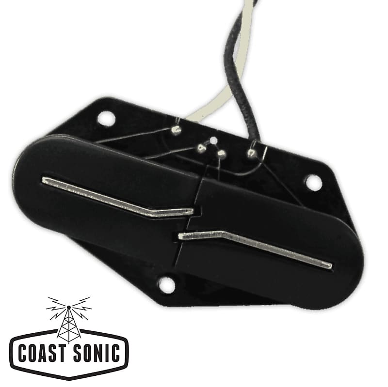Lindy Fralin Split Blade Tele Pickup Set Black- High Output | Reverb