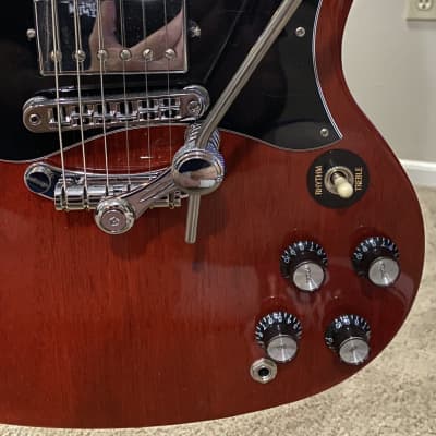 Gibson SG Standard Heritage Cherry with Duesenberg Tremolo | Reverb