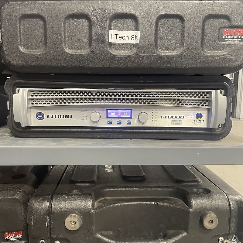 *FREE SHIPPING* Crown I-Tech Series I-T8000 2-Channel Power | Reverb