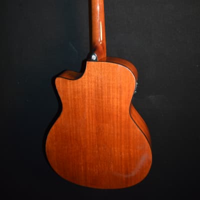 Luna Gypsy Exotic Caidie Grand Concert Acoustic Electric | Reverb