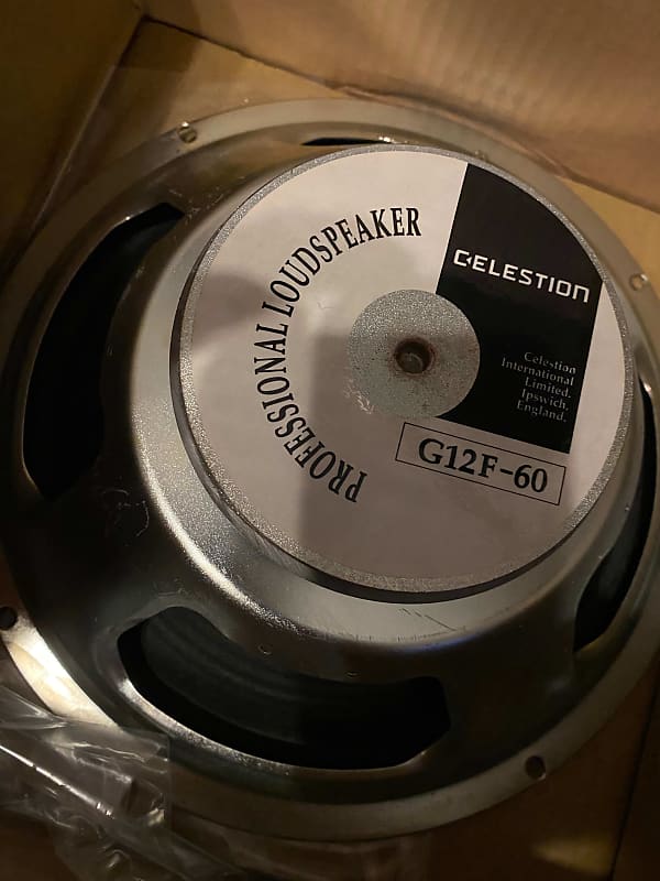 Celestion G12T-60 12" 60-Watt 8 Ohm Replacement Speaker 2010s | Reverb