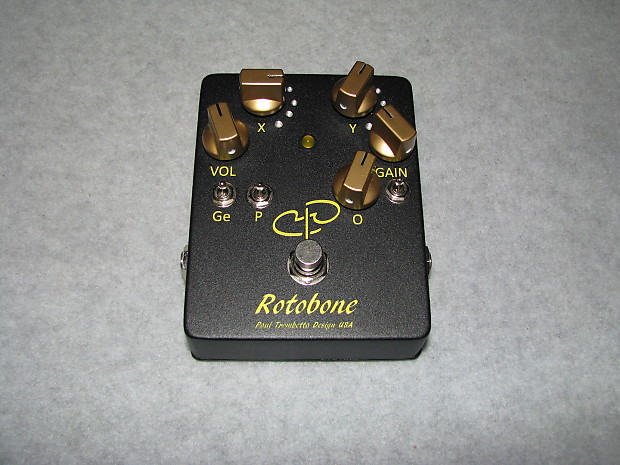 Paul Trombetta PTD Rotobone Dual G Fuzz/ Overdrive Pedal | Reverb