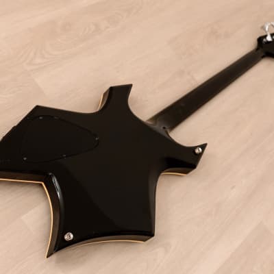 1985 BC Rich Warlock Bass NJ Series Neck Through Vintage Bass | Reverb