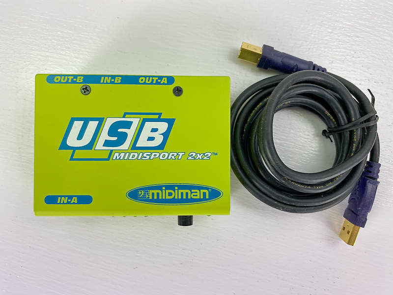 Midiman Midisport 2x2 with cable | Reverb