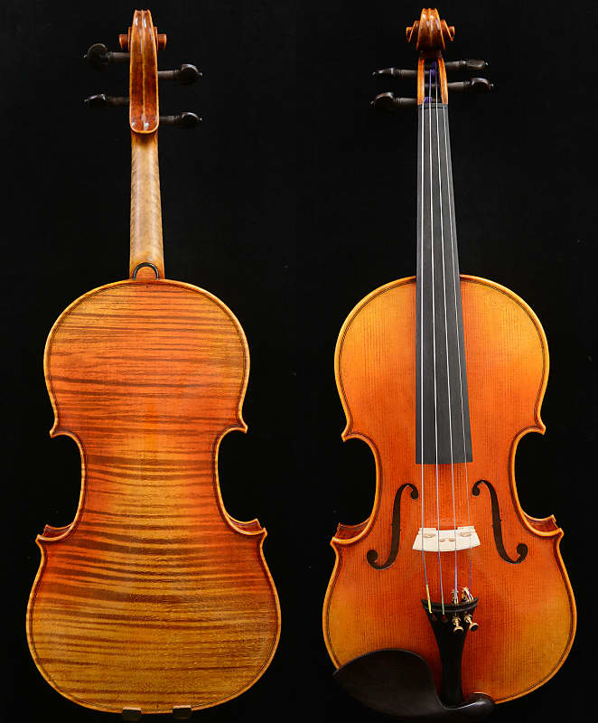 Stradivari 1716 Messiah Violin Master Wang's Own Work Amazing | Reverb