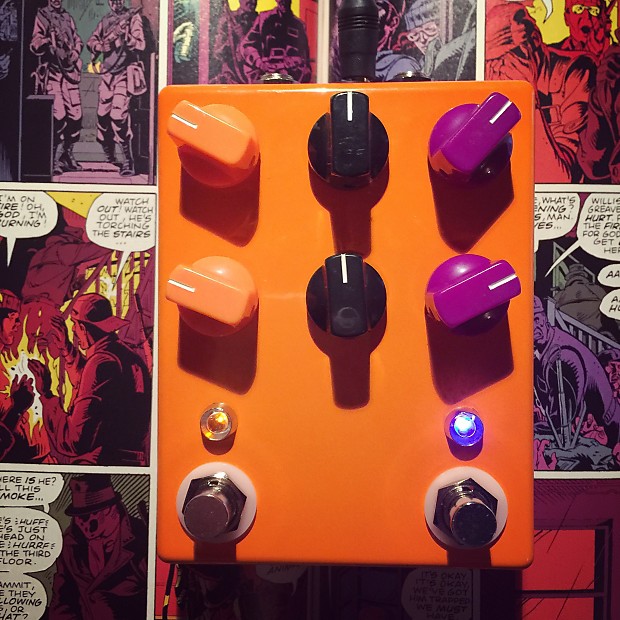 Southwest Terror Mega Doom Fuzz 2017 🍊 Orange Built by | Reverb UK