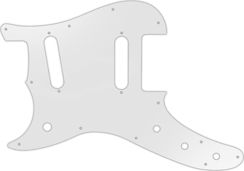 WD Custom Pickguard For Left Hand Fender Duo-Sonic Offset SS | Reverb