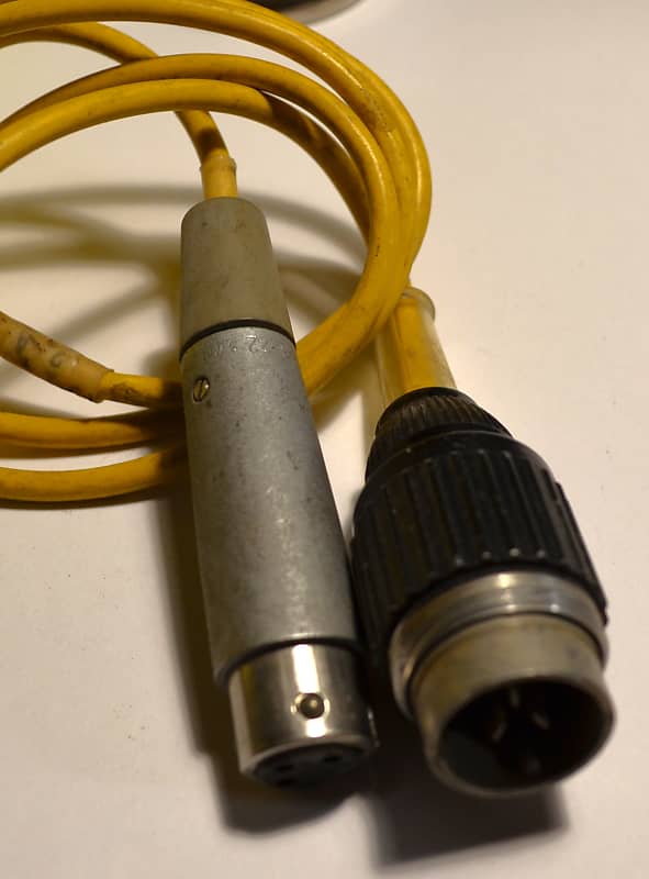 amphenol tuchel 3 pin male cable connector 60's? | Reverb