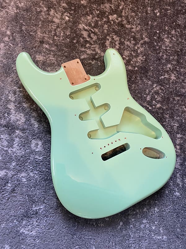 Stratocaster Body Surf Green - Alder - | Reverb