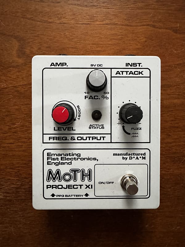 D*A*M Emanating Fist Project XI Moth 2023 | Reverb