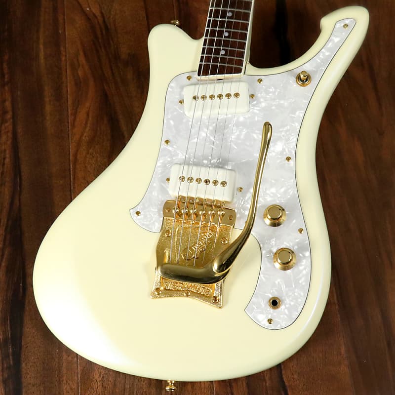 Mosrite Blue Rite Custom Pearl White (06/05) | Reverb
