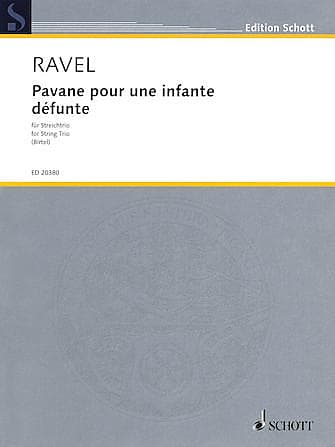 Pavane Pour Une Infante Defunte For String Trio | Reverb