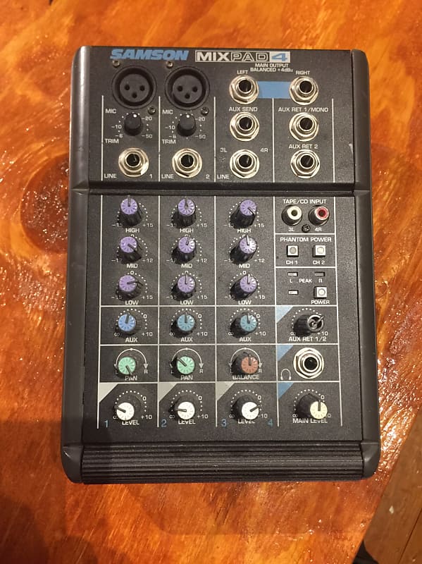 Samson Mixpad 4 | Reverb