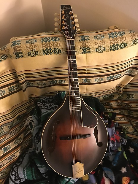 Red Diamond Mandolin A Style Mandolin 2001 Red Burst | Reverb UK