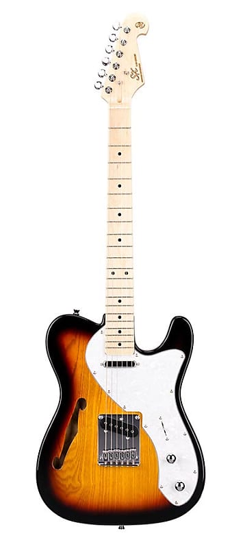 SX STL/H/3TS ASH Series thinline Teaser style electric guitar | Reverb