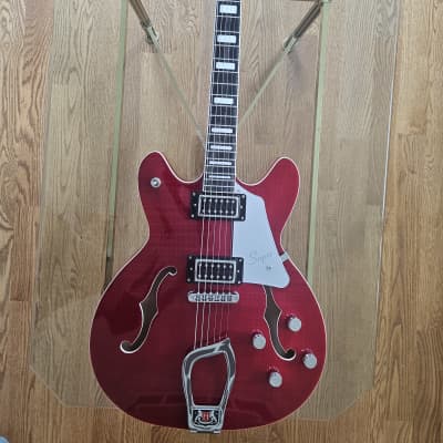 Terry Mcinturff Royal ‘00 Transparent Cherry Red | Reverb