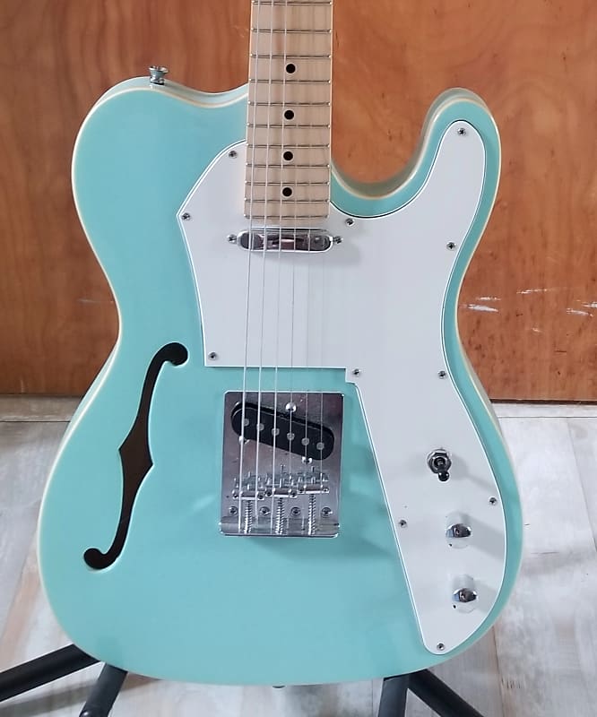 Reville Telecaster Sea Foam Blue | Reverb