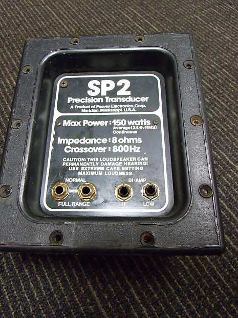 Peavey SP2 Precision Transducer/Crossover Used | Reverb
