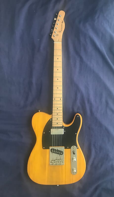 Blacksnake telecaster, translucent yellow | Reverb Australia