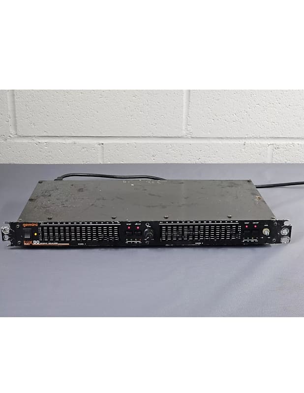 Gemini EQX-30 15 Band Stereo Graphic Equalizer Rack Mount . | Reverb