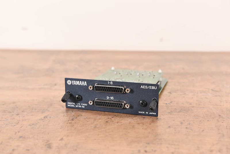 Yamaha MY16-AE 16 Channel AES/EBU Interface Card (church | Reverb