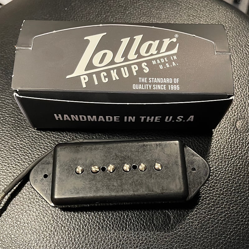 Lollar 50s Wind P90 Bridge - Black | Reverb